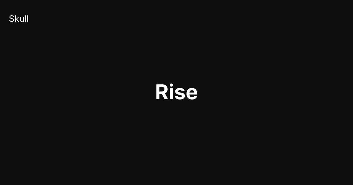 Rise | Clientlauncher